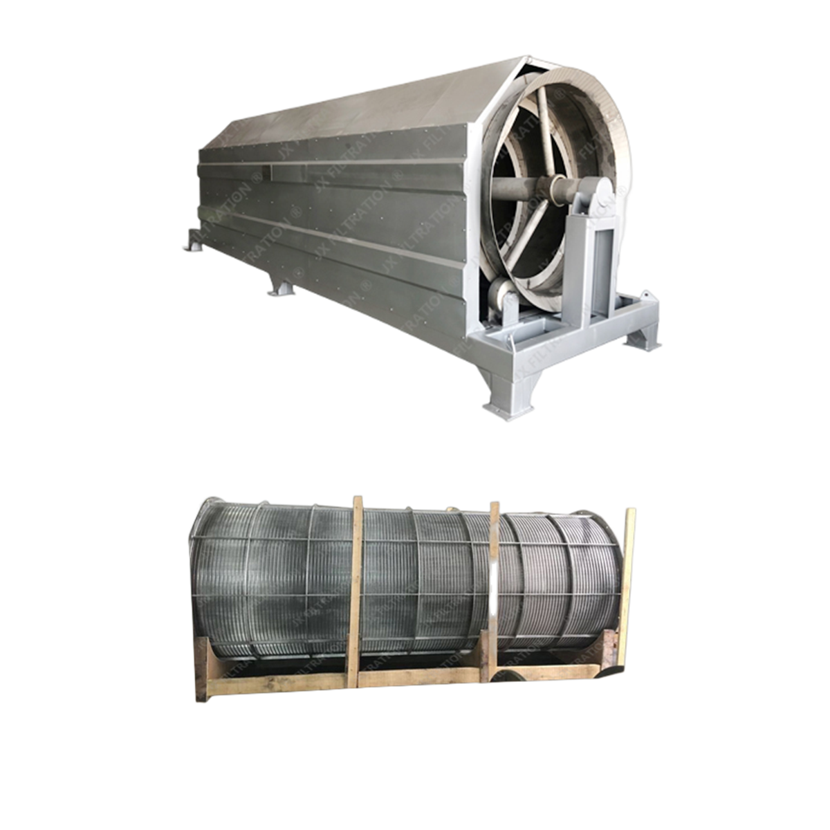 Rotary Drum Screen – JX Filtration