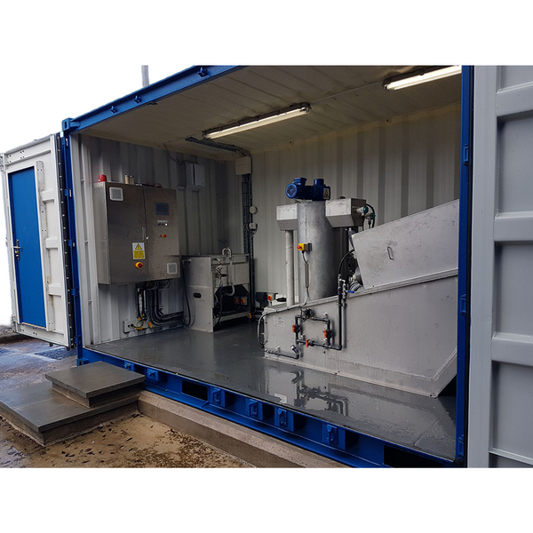Containerized Sludge Dewatering Screw Press Mobile Unit – JX Filtration